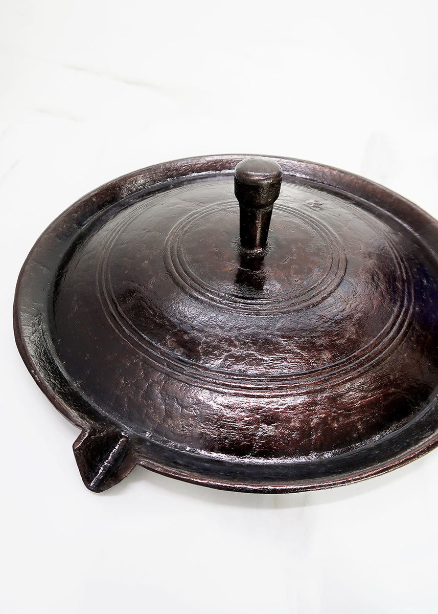 [Jang] Traditional Cast Iron Korean BBQ Lid (Sot Ddu Kung) – Gochujar ...